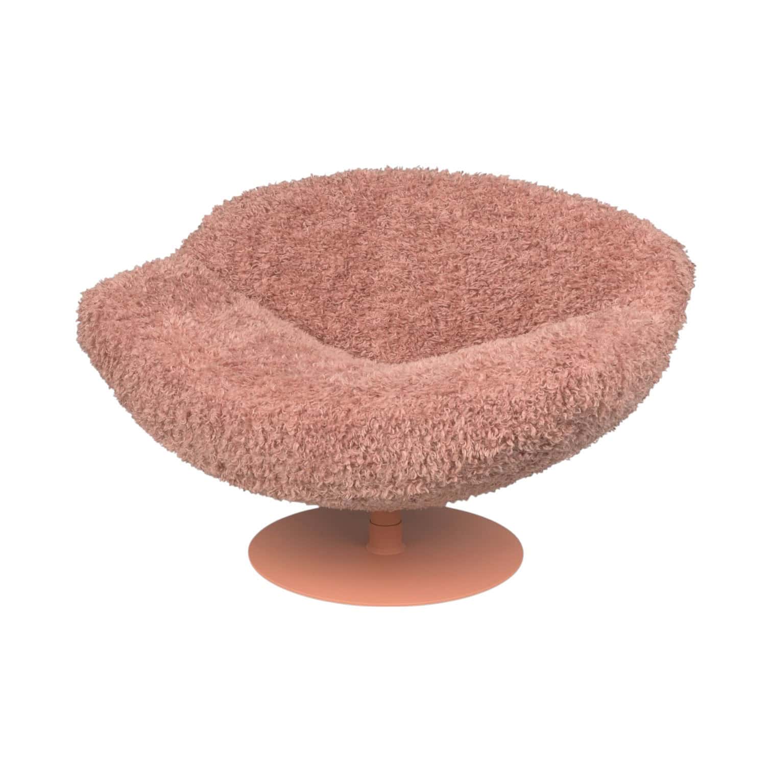 Fauteuil Kiss van Chill Line | Doodle stof rood