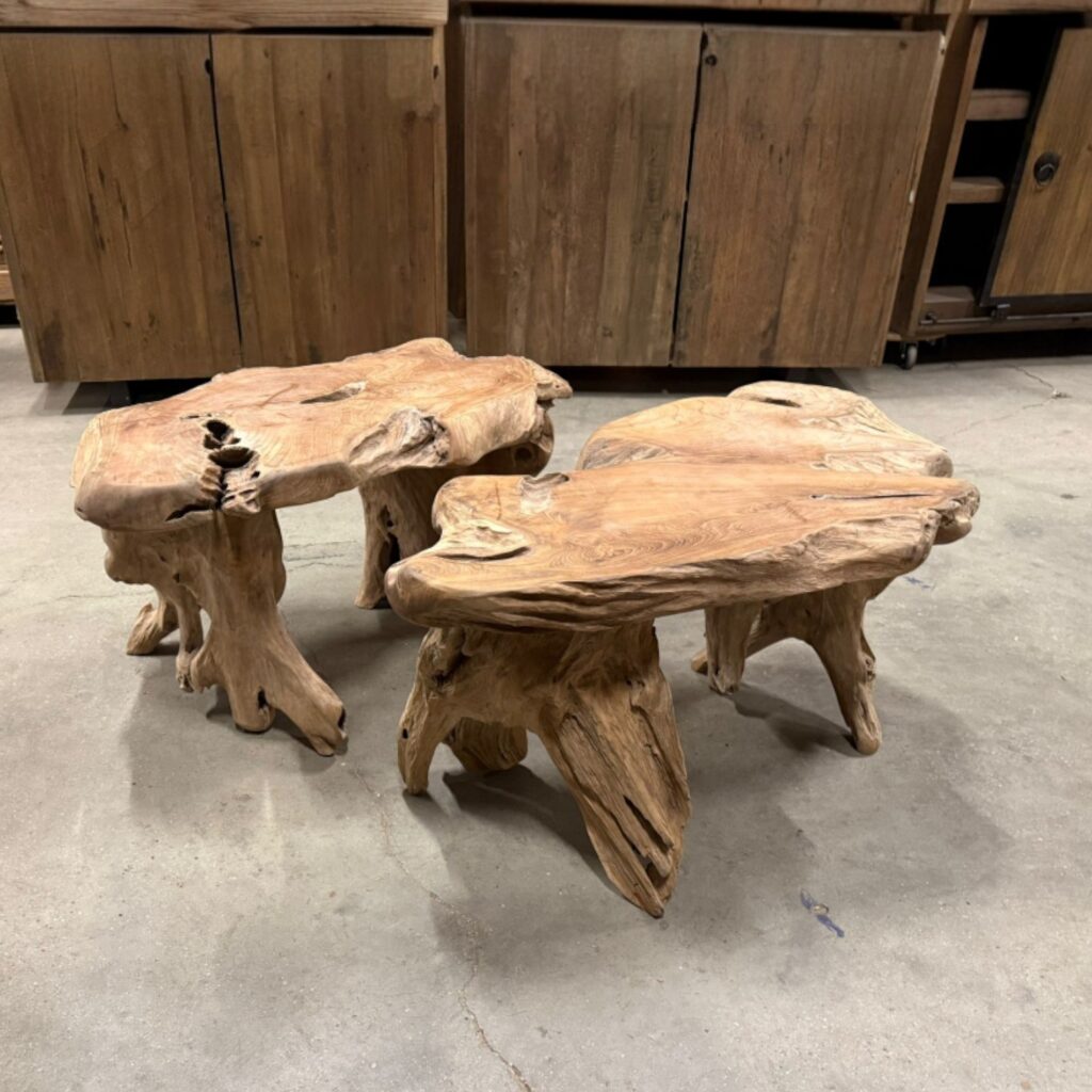 Salontafel Tonnie | Root massief Teak | Mokana Meubelen